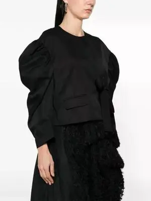 Simone Rocha Puffed-sleeve Tie Jacket