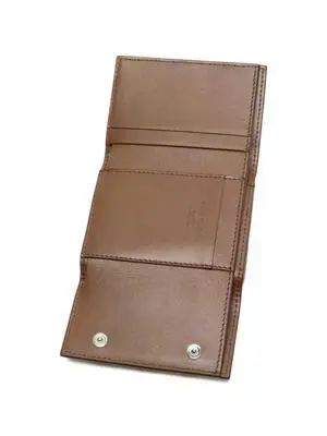 Acne Studios Trifold Wallet Leather Wallet - Brown