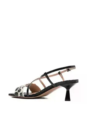 Roberto Festa Patterned Open-toe Sandals