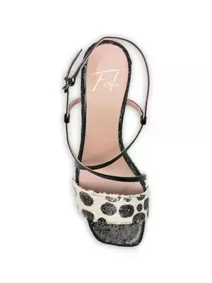 Roberto Festa Patterned Open-toe Sandals