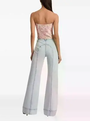 Alice + Olivia Kelcey Strapless Waistcoat