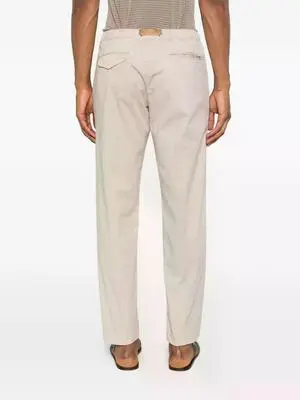 WHITE SAND Elasticated Belt Trousers