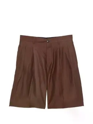 LANEUS Pleated Shorts