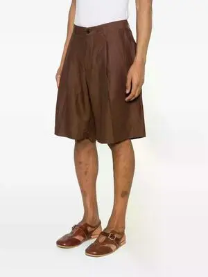 LANEUS Pleated Shorts