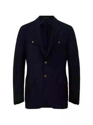 MOORER Button Pocket Blazer