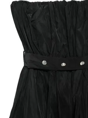 MSGM Buttoned Belted Dress