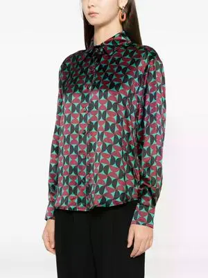 Cynthia Rowley Geometric Print Shirt