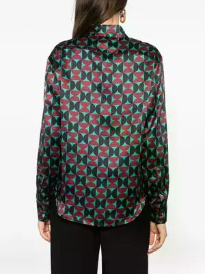 Cynthia Rowley Geometric Print Shirt
