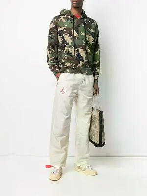 Nike X Off White Logo-print Track Pants