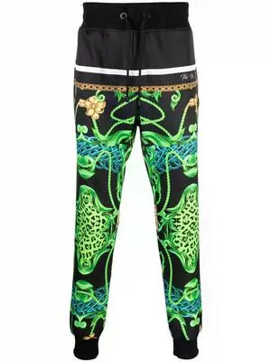 Philipp Plein Printed Sport Bottoms For Men