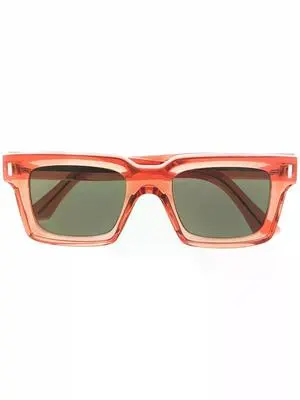 CUTLER & GROSS Square-frame Sunglasses - Orange