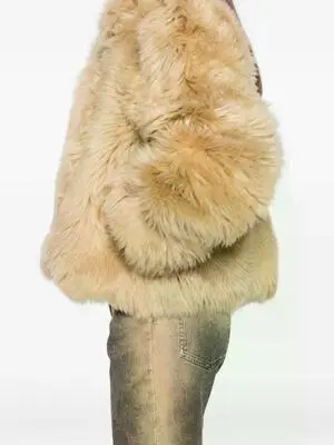 Cynthia Rowley Shearling Cropped Jacket
