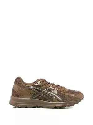 Asics Logo Laced Sneakers - Brown