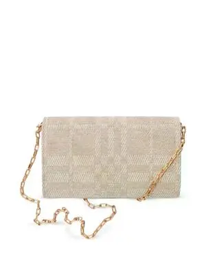 Burberry Cotswolds Wallet With Chain Strap