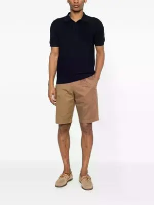 PT TORINO Button Pleated Shorts