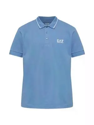 EA7 Piped Logo Polo Shirt