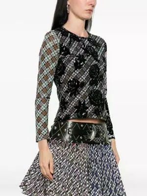 CHOPOVA LOWENA Picnic Check Top