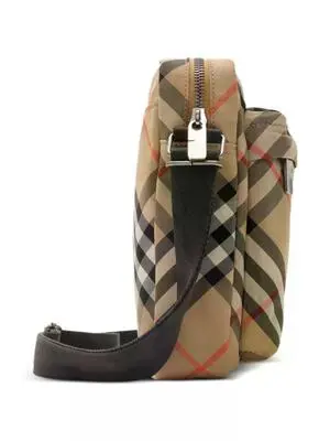 Burberry Check Pattern Shoulder Bag