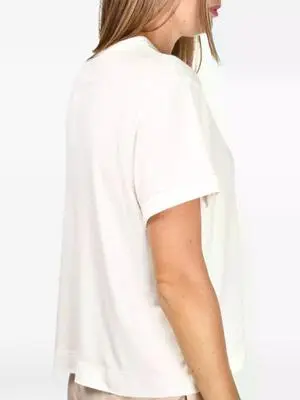 GRAN SASSO Rolled Cuff Top