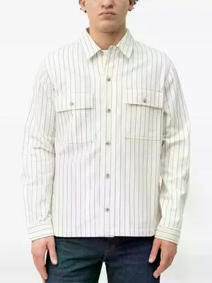 Hugo Chest-pockets Striped Shirt