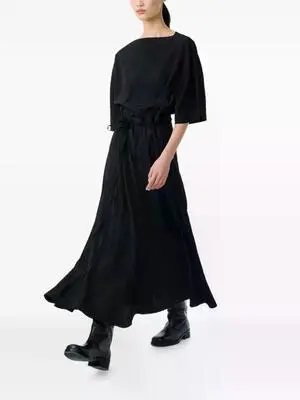 Studio Nicholson Messina A-line Skirt - Black