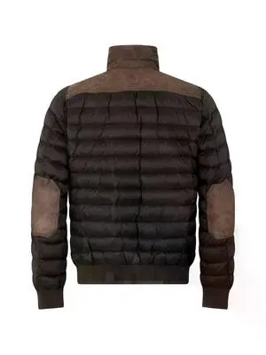 MOORER Raised-collar Padded Jacket