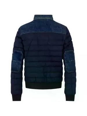 MOORER Padded Denim Jacket