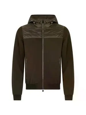 MOORER Hooded Zip Jacket