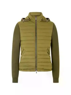 MOORER Padded Hooded Jacket - Green