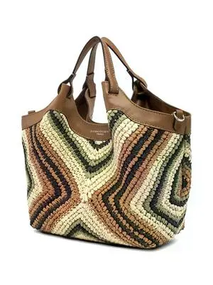 GIANNI CHIARINI Woven Shoulder Bag