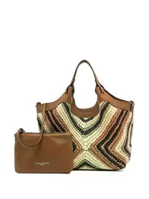 GIANNI CHIARINI Woven Shoulder Bag