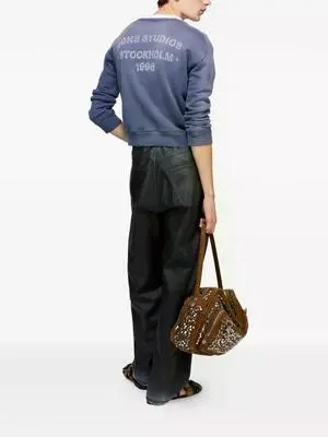 Acne Studios Logo Crew-neck Sweatshirt