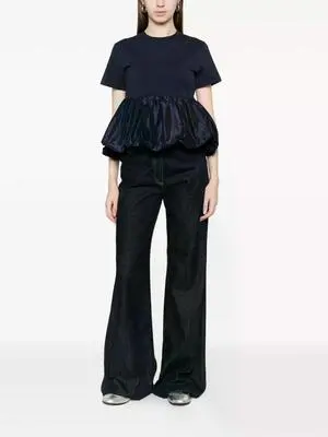 Cecilie Bahnsen Cooper Ruffled T-shirt
