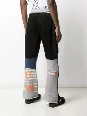 Off-White Patchwork Sweatpants