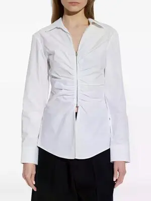 Alexander Wang Zip-up Shirt - White