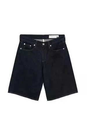 Rag & Bone Ariel Buttoned Shorts - Blue