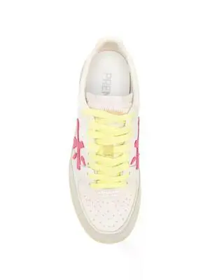 Premiata Appliqué Bsktclad Sneakers - Neutrals