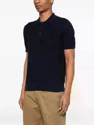 Canali Buttoned Polo Shirt