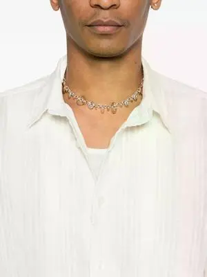 SAMSOE SAMSOE Saryan X Striped Shirt - Neutrals