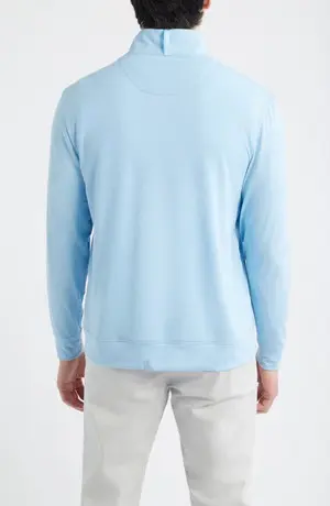G/fore Luxe Quarter Zip Golf Pullover - Baja