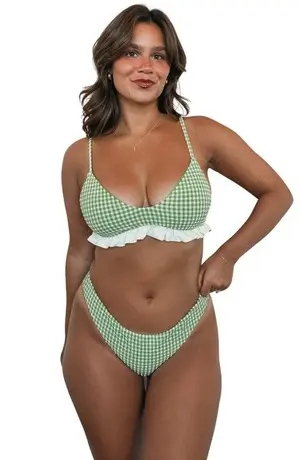 DIPPIN DAISY'S Forever Yours Triangle Bikini Top - Eze