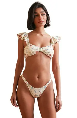 DIPPIN DAISY'S Honeymoon Super Cheeky Bikini Bottom - Cap Ferrat