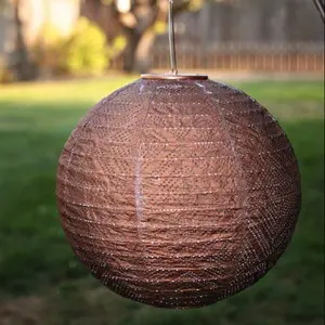 ALLSOP HOME & GARDEN Soji Stellamarket Solar Lantern - Copper
