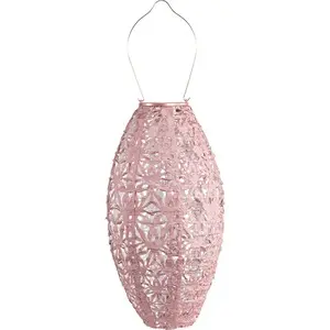 ALLSOP HOME & GARDEN Soji Stellawildflower Pod Solar Lantern - Blush