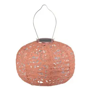 ALLSOP HOME & GARDEN Soji Stellasquare Solar Lantern - Clay