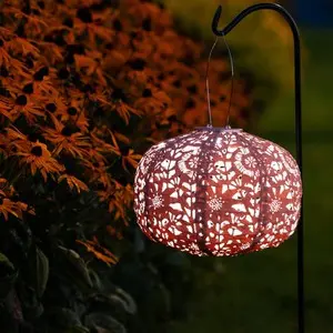 ALLSOP HOME & GARDEN Soji Stellasquare Solar Lantern - Clay