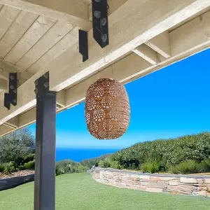 ALLSOP HOME & GARDEN Stella Luxe Barrel Dewdrop Led Lantern