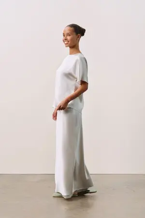 Naked Cashmere Penny Silk Tee - Marble