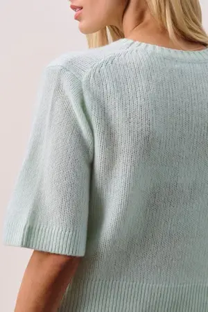 Naked Cashmere Atallah Cashmere Tee - Jadite