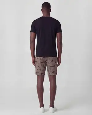 LORDS OF HARLECH Flat Front Short - Inter Twine Black